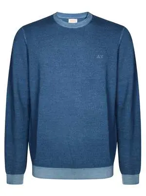 SUN 68 Chic Rice Knit Sweater For Mini Fit - Azzurro