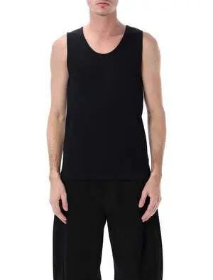 LEMAIRE Essential Fitted Tank Top - Black