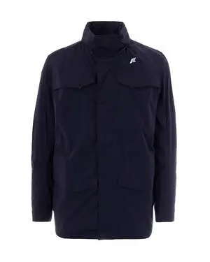 K-WAY Lightweight Weather-resistant Coat With Cotton Lining