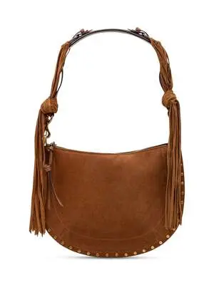 Isabel Marant Étoile Mini Suede Shoulder Bag - Cognac
