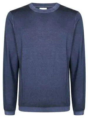 SUN 68 Vintage Crew Neck Sweater For - Blu