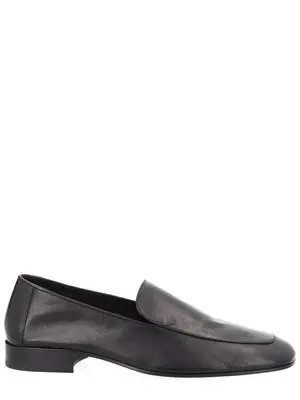 Dries Van Noten Leather Loafers - Black