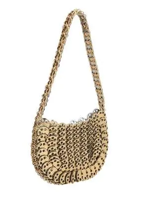 Rabanne Elegant Mini Handbag - Gold