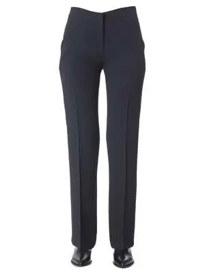 N°21 N°21 Tailored Straight Leg Trousers Black