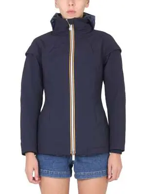 K-WAY Zip-up Lightweight Hooded Jacket