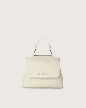 Orciani Chic Mini Soft Handbag For - Bianco