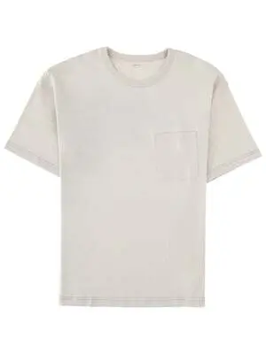 LEMAIRE Short Sleeve Crewneck Pocket T-shirt - Ivory