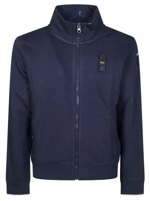 BLAUER. Full Zip Sweatshirt