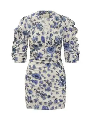 Isabel Marant Étoile Mini Suit With Ruched Sleeves - Blue