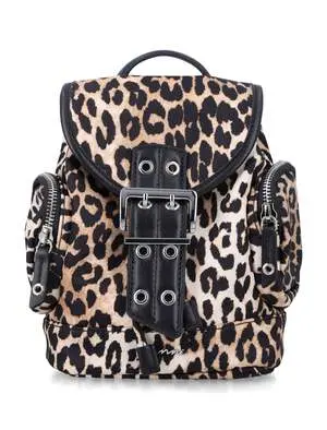 GANNI Mini Bold Print Backpack