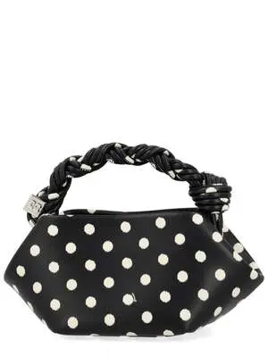 GANNI Bou Mini Printed - Black