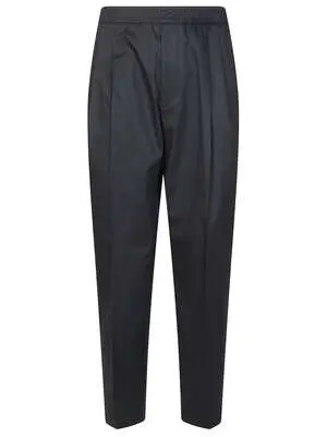 BE ABLE Mini Trousers With Elastic Waist And Double Pleats