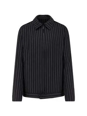 Y3 Mini Utility Blouson With Pinstripe Pattern
