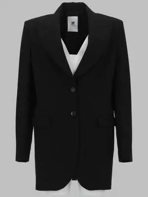 PT TORINO Single Breasted Jacket In Virgin Wool