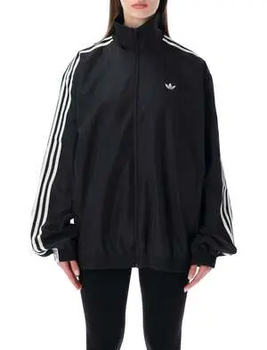 ADIDAS ORIGINALS Oversize Firebird Adilenium Track Top - Black