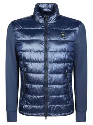 BLAUER. Biker Ny Sweatshirt - Blu