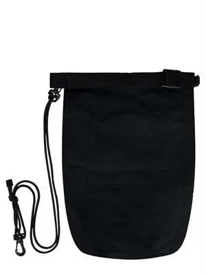 Herno Water-resistant Drawstring Crossbody Bag - Black