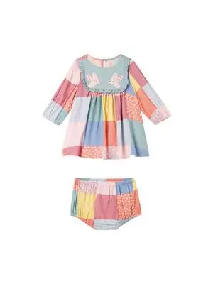 Stella McCartney Patchwork Mini Dress And Shorts Set - Multicolour