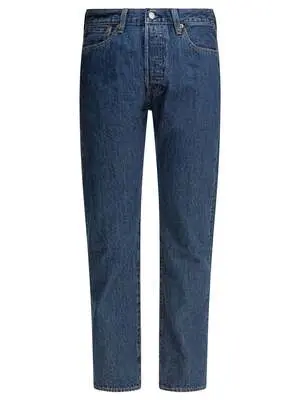 LEVI'S 501 Original Fit Straight Leg Selvedge Jeans - Blue