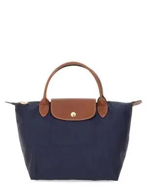 Longchamp Mini Long Handle Tote Bag - Blue