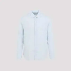 Orlebar Brown Mini Linen Shirt For - Blue