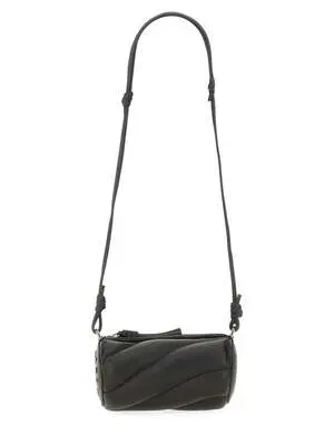 Fiorucci Mini Mella Leather Bag - Black