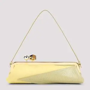 Jacquemus Salon Mais Mini Handbag W:34cm H:15cm D:11cm - Yellow & Orange