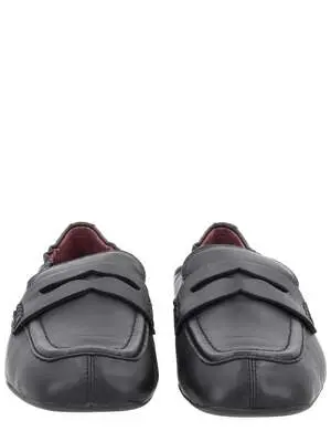 Ash Leather Driving Loafers