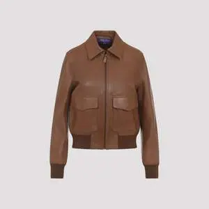 Ralph Lauren Sullivan Bomber Jacket - Brown