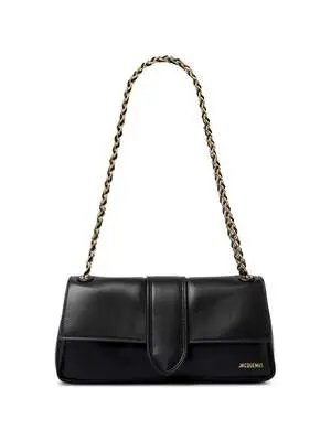 Jacquemus Mini Chain Shoulder Bag - Black