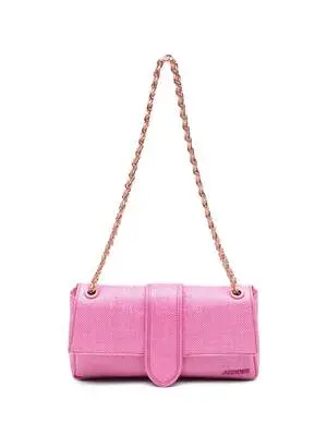 Jacquemus Mini Chain Shoulder Bag - Lightpink