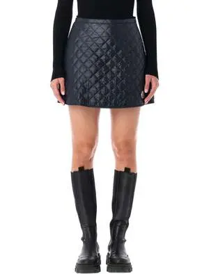 Moncler Quilted Skirt - Blue