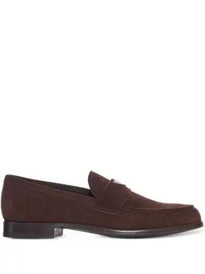 Prada Luxurious Moccasins Fw25 Collection - Moro