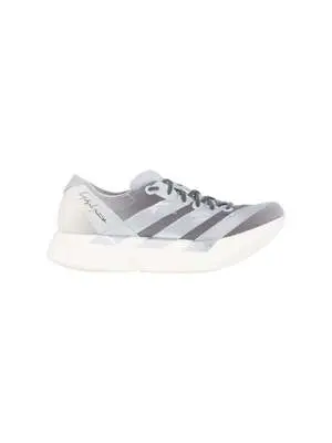 Y3 Y-3 Low-Top Lace-Up Sneakers Grey