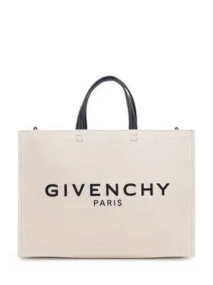 Givenchy G-tote Mini Handbag - Beige/black