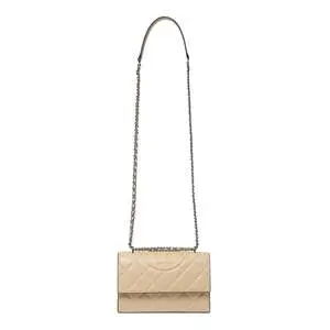 Tory Burch Small Fleming Shoulder Bag - Beige