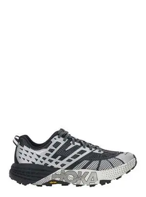 Hoka One One HOKA ONE ONE Reflective Lace-Up Sneakers Black