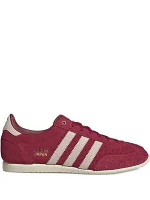 Adidas Mini Leather Sneakers With Rubber Outsole - Red