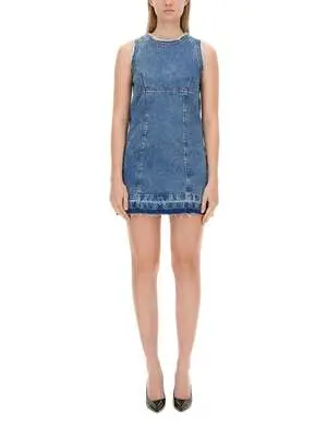 Moschino Appliquéd Minidress