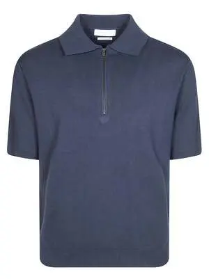 DANIELE FIESOLI Cotton Mini Zip Polo