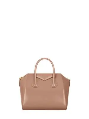 Givenchy Antigona Small Bag In Box Leather - Pink