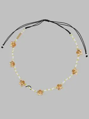 Marc Jacobs Beaded Flower Necklace - Multicolour