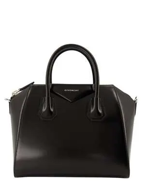 Givenchy Antigona Mini Handbag With Adjustable Strap 33 X 23 X 17 Cm - Nero