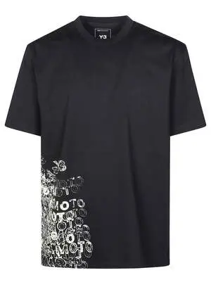 Y3 Graphic Short Sleeve Tee - Nero