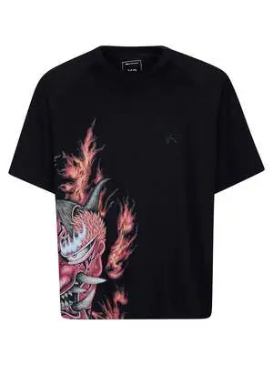 Y3 Graphic Short Sleeve Tee For - Nero