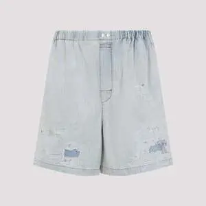 Acne Studios Distressed Denim Shorts