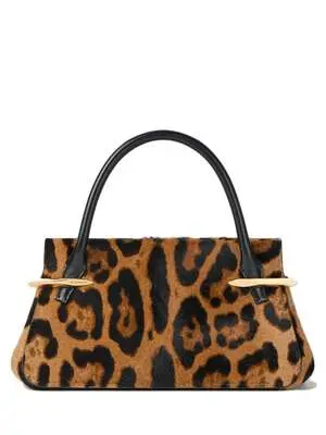 Givenchy Mini Magnetic Closure Handbag 12 Cm Height, 23 Cm Width - Marrone