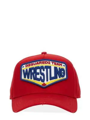 Dsquared2 Classic Logo Baseball Hat - Red