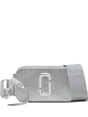 Marc Jacobs Mini Saffiano Double Zip Bag With Adjustable Webbing Strap