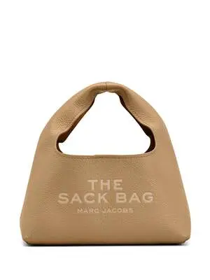 Marc Jacobs Top Handle Logo Print Handbag - Beige